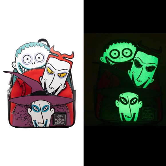 Loungefly | Bags | Loungefly Disney Nightmare Before Christmas Glow In ...